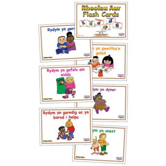 Emotion Flashcards (Welsh) - Jenny Mosley Education Training and Resources