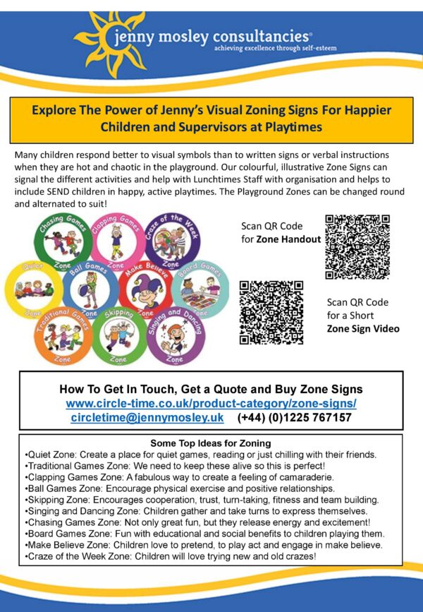 Explore the Power of Jenny's Visual Zoning Signs for Happier Children ...